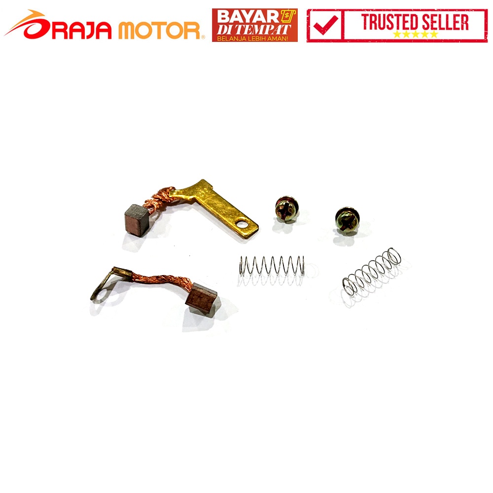 Jual Arang Dinamo Stater Kawasaki Kaze Set Cool Stater / Brush Starter ...