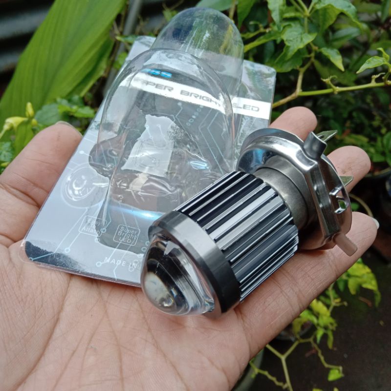Jual Lampu led h4 laser cb gl 100 gl pro vixion mega pro tiger scoopy ...