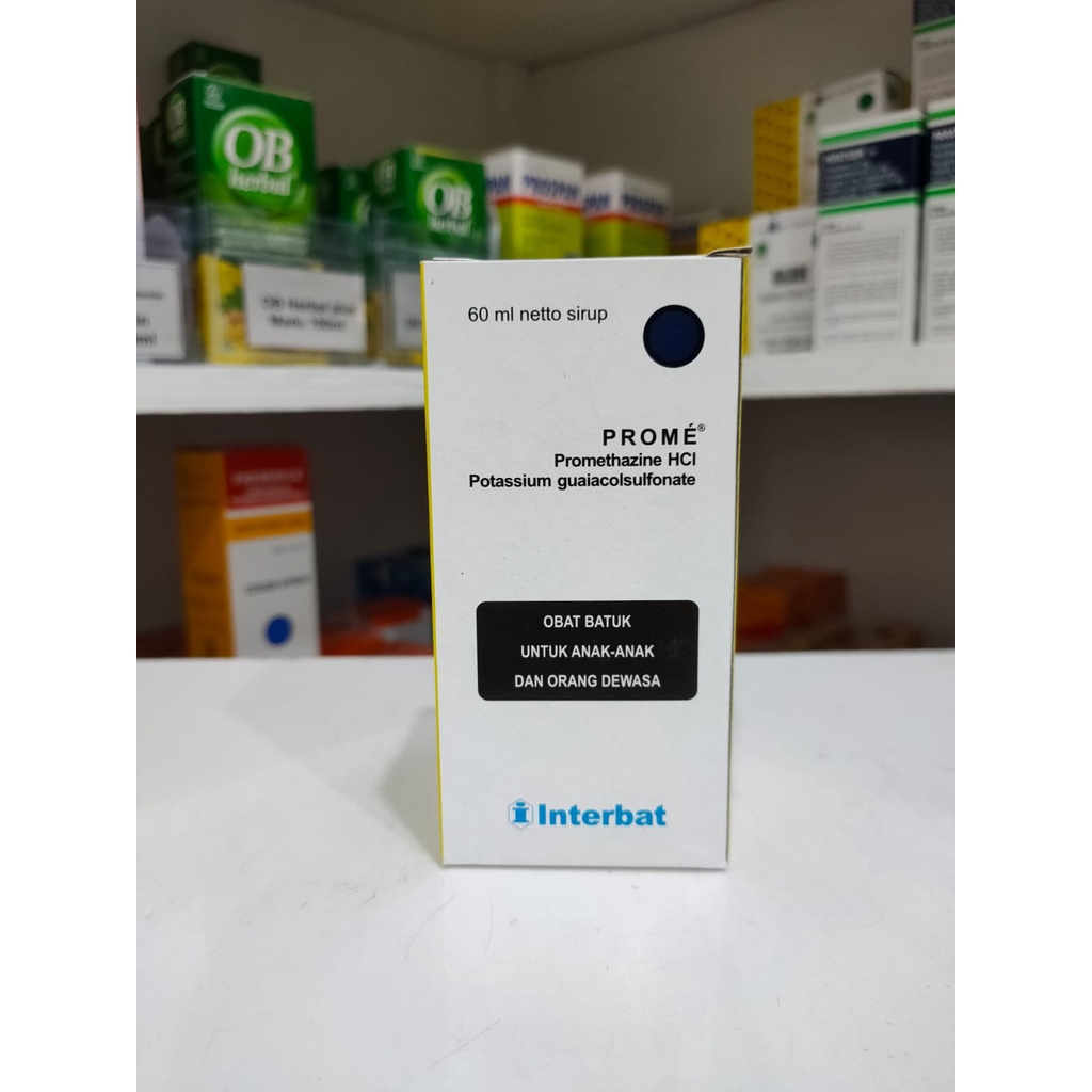 Jual Prome Expectorant Sirup Isi 60ml Obat Original | Shopee Indonesia