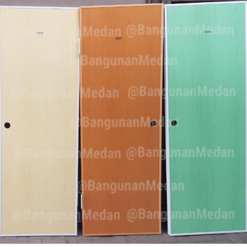 Jual INVILON & DURAVIP PINTU KAMAR MANDI PVC WARNA LENGKAP TAHAN AIR ...