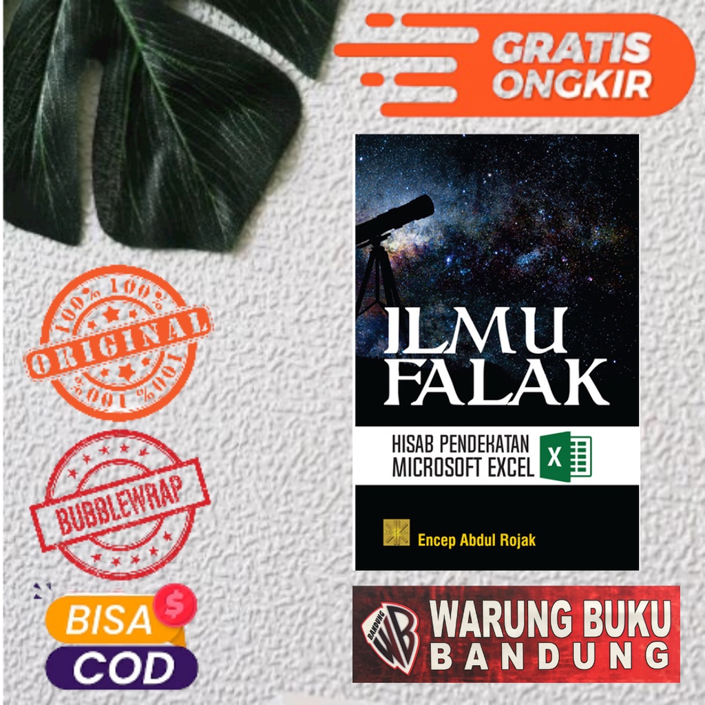 Jual BUKU ILMU FALAK : HISAB PENDEKATAN MICROSOFT EXCEL - Encep Abdul ...