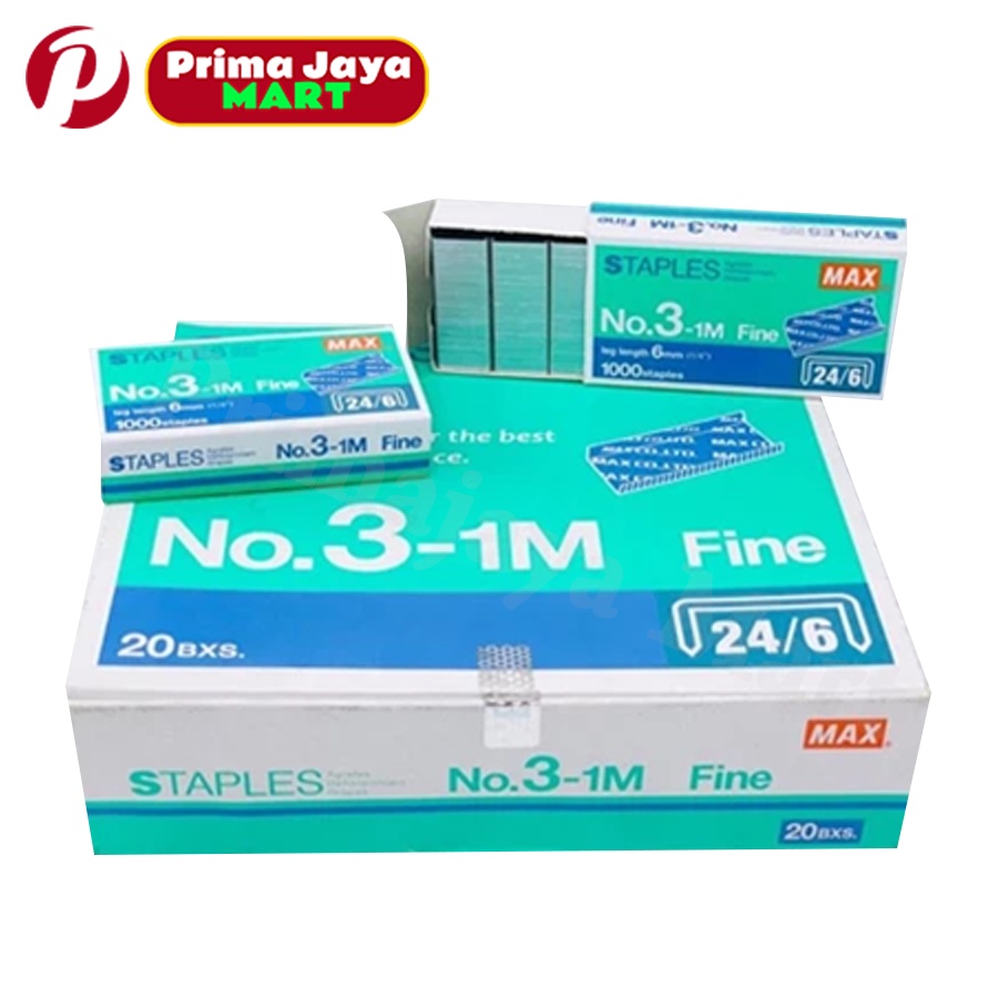 Jual Isi Staples MAX No 3 (Pack Besar) | Shopee Indonesia