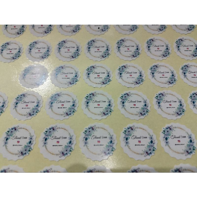 Jual cetak sticker / cetak label / cetak lebel / cutting sticker ...
