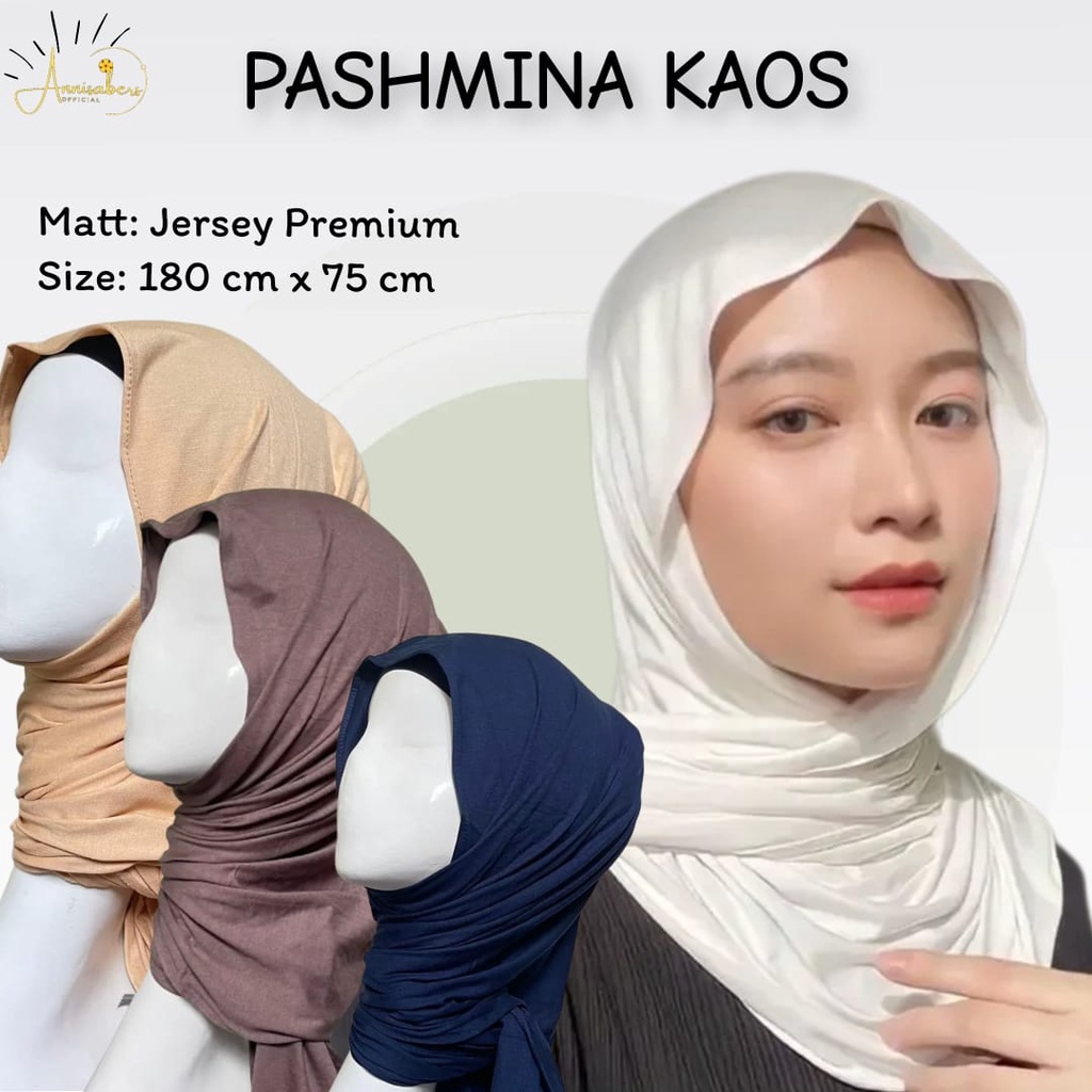 Jual pasmina kaos jersey / pashmina kaos / pashmina jersey/ pasmina ...