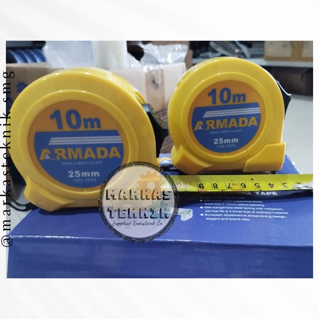 Jual ARMADA Meteran Serbaguna 10 MTR - 25MM / Meteran 10M ARMADA ...