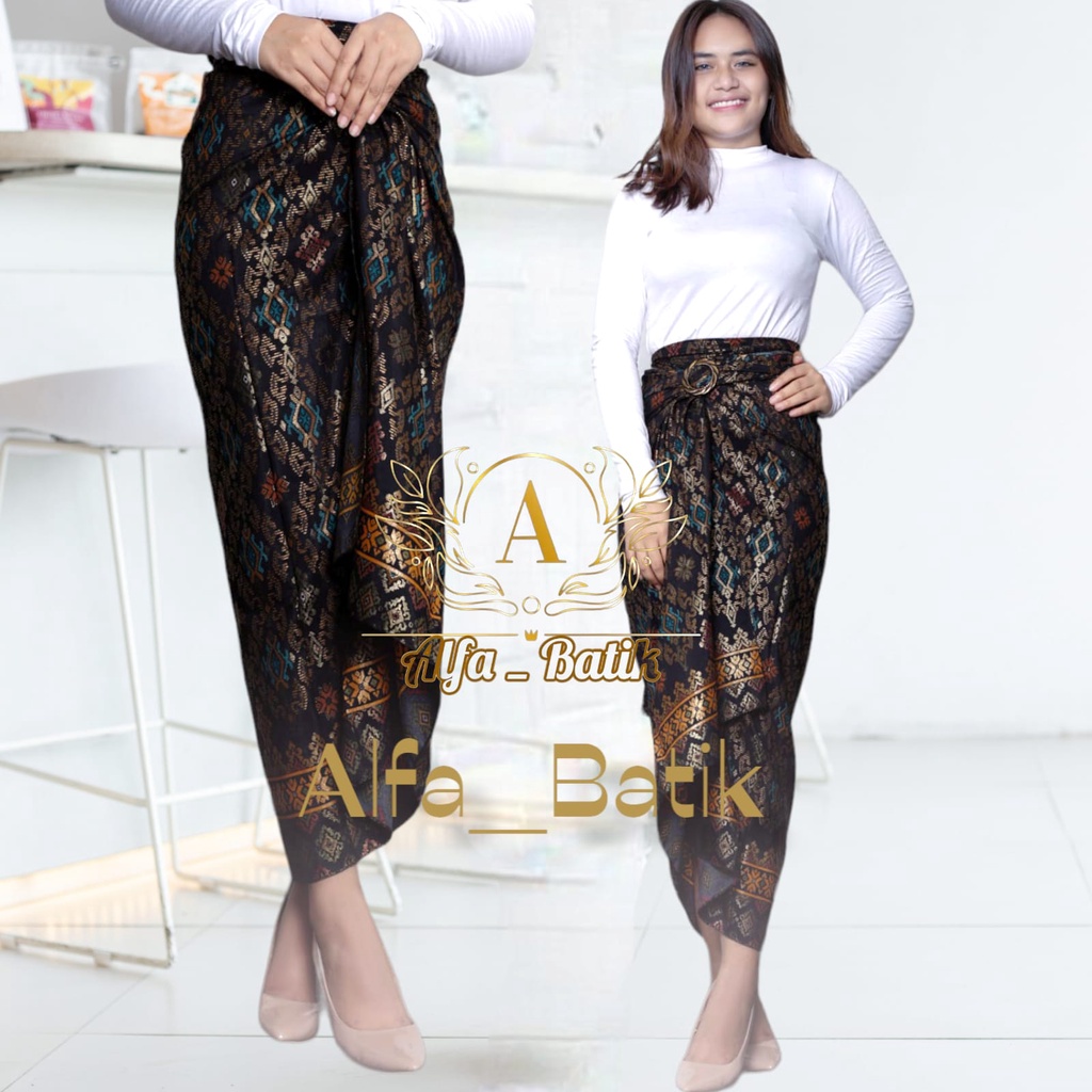 Jual rok lilit batik / rok lilit batik kain lilit murah / lilit batik ...