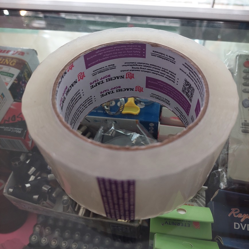 Jual Lakban Bening Natchi 48mm x 100 Yard Isolasi Solasiban Solatif Lem ...