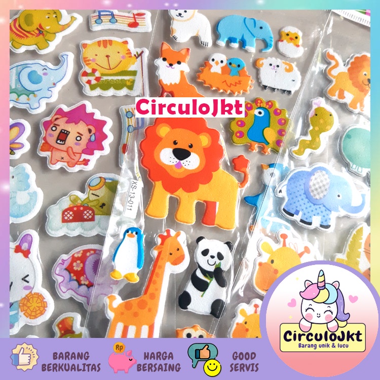 Jual Stiker timbul 3Dlucu imut STICKER | Shopee Indonesia