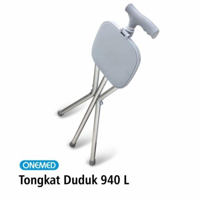 Jual Tongkat + Kursi Duduk Lipat Onemed Fs 940L / Alat Bantu Jalan One ...