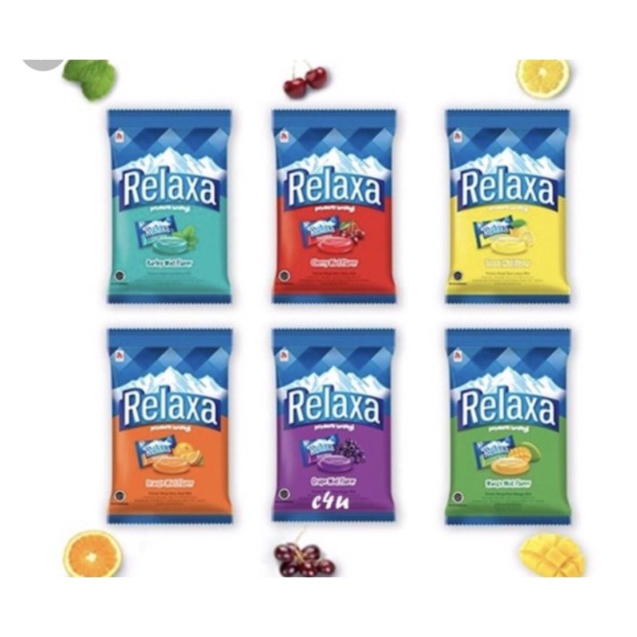 Jual RELAXA PERMEN CANDY 125GR ALL VARIAN /PCS | Shopee Indonesia