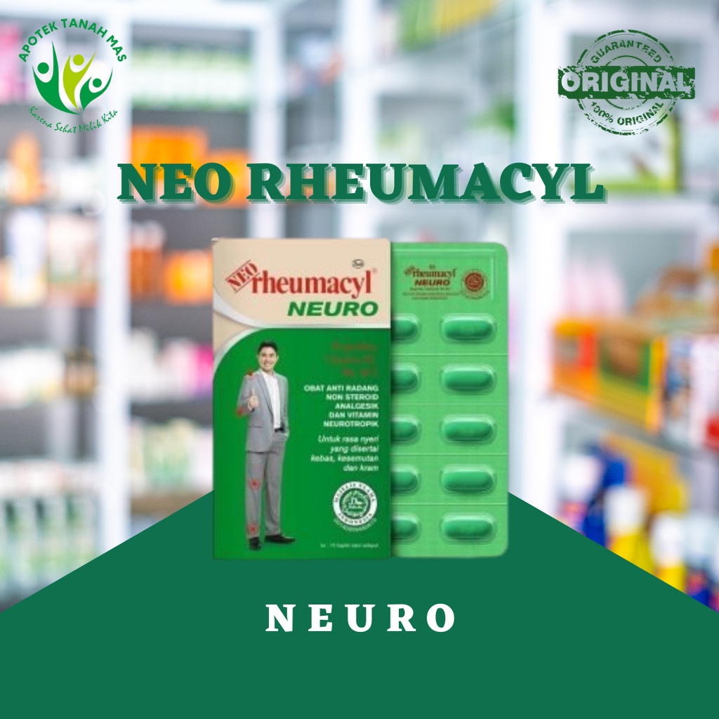 Jual Neo Rheumacyl Neuro Untuk Nyeri Sendi Kebas Kesemutan Kram ...