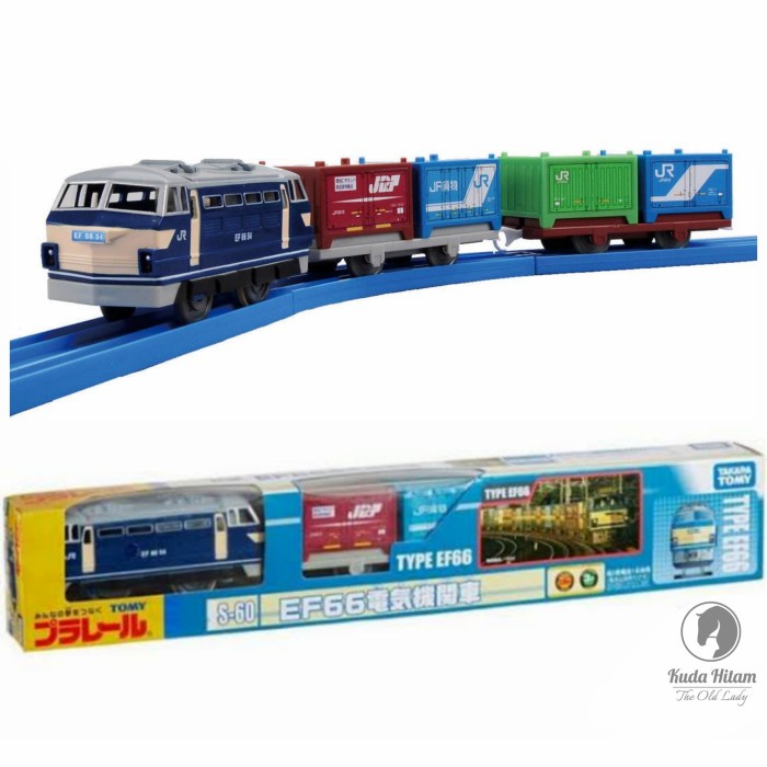 Jual TAKARA TOMY PLARAIL S-60 EF66 ELECTRIC LOCOMOTIVE TERMURAH | Shopee Indonesia