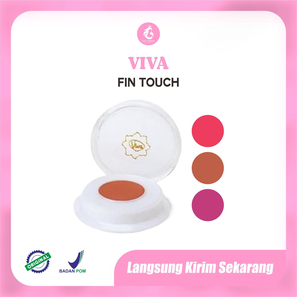 Jual VIVA Face Fin Touch blush on Finishing Touch FinTouch netto 2g ...