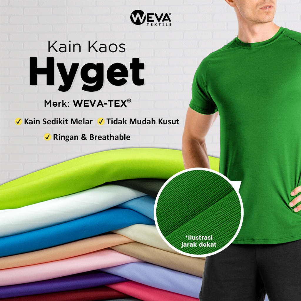 Jual Bahan Kain Hyget Kain Kaos Partai Berkualitas Kain Furing Hyget ...