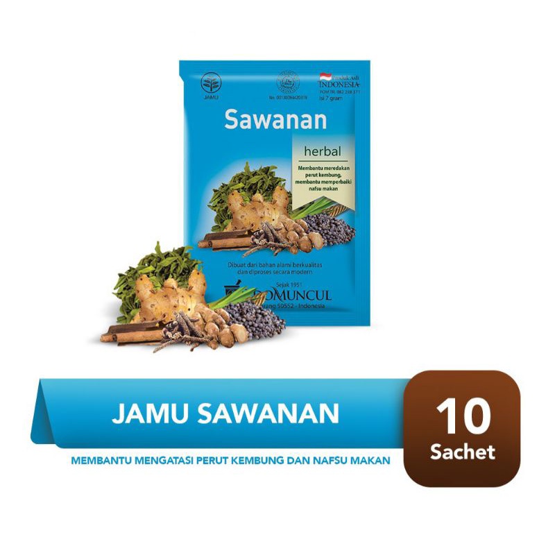 Jual Jamu SAWANan Sidomuncul isi 10 sachet | Shopee Indonesia
