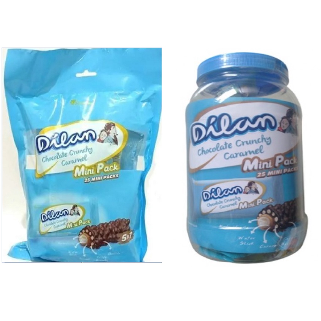 Jual Dilan Toples Jar Ples Mini Pack BAG (25 pcs) | Shopee Indonesia