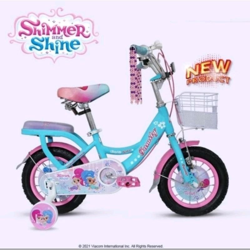 Jual Sepeda Anak 12 inch FAMILY SHIMMER SHINE Sepeda Mini Balita ...
