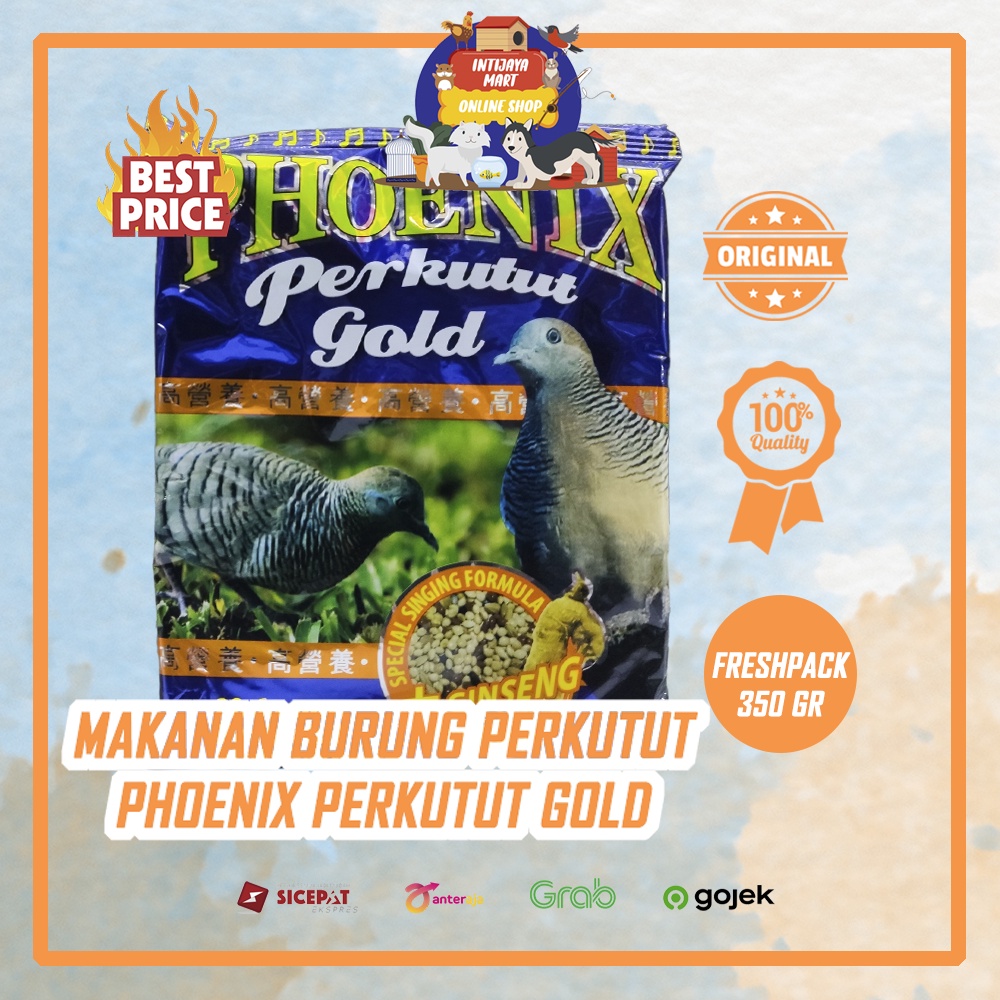 Jual Makanan Burung | Phoenix Perkutut Gold Plus 200gr | Shopee Indonesia