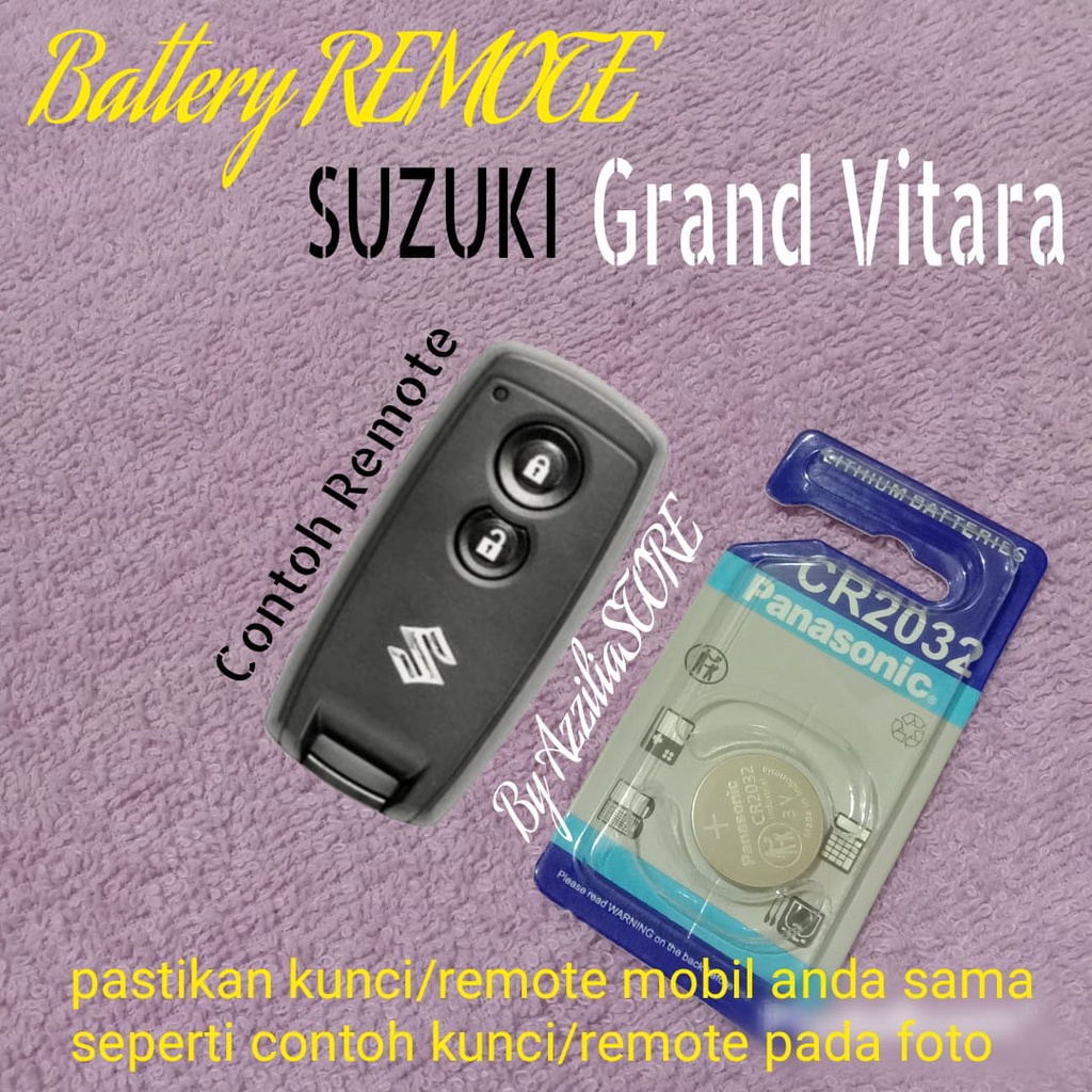 Jual Baterai Battery Batre Batrai Batere Untuk Remote Remot Keyless ...