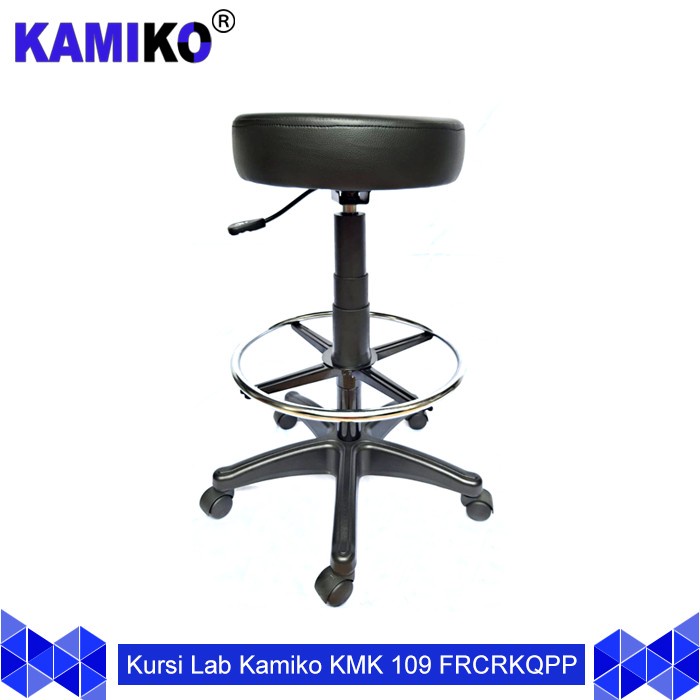 Jual Terlaris Kursi Laboratorium Kamiko 109 Fr Chrome Kaki Pp Hitam ...