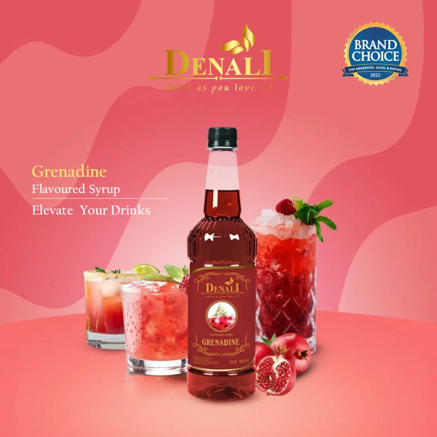 Jual Denali Syrup Grenadine (Grenadine Denali Sirup) | Shopee Indonesia