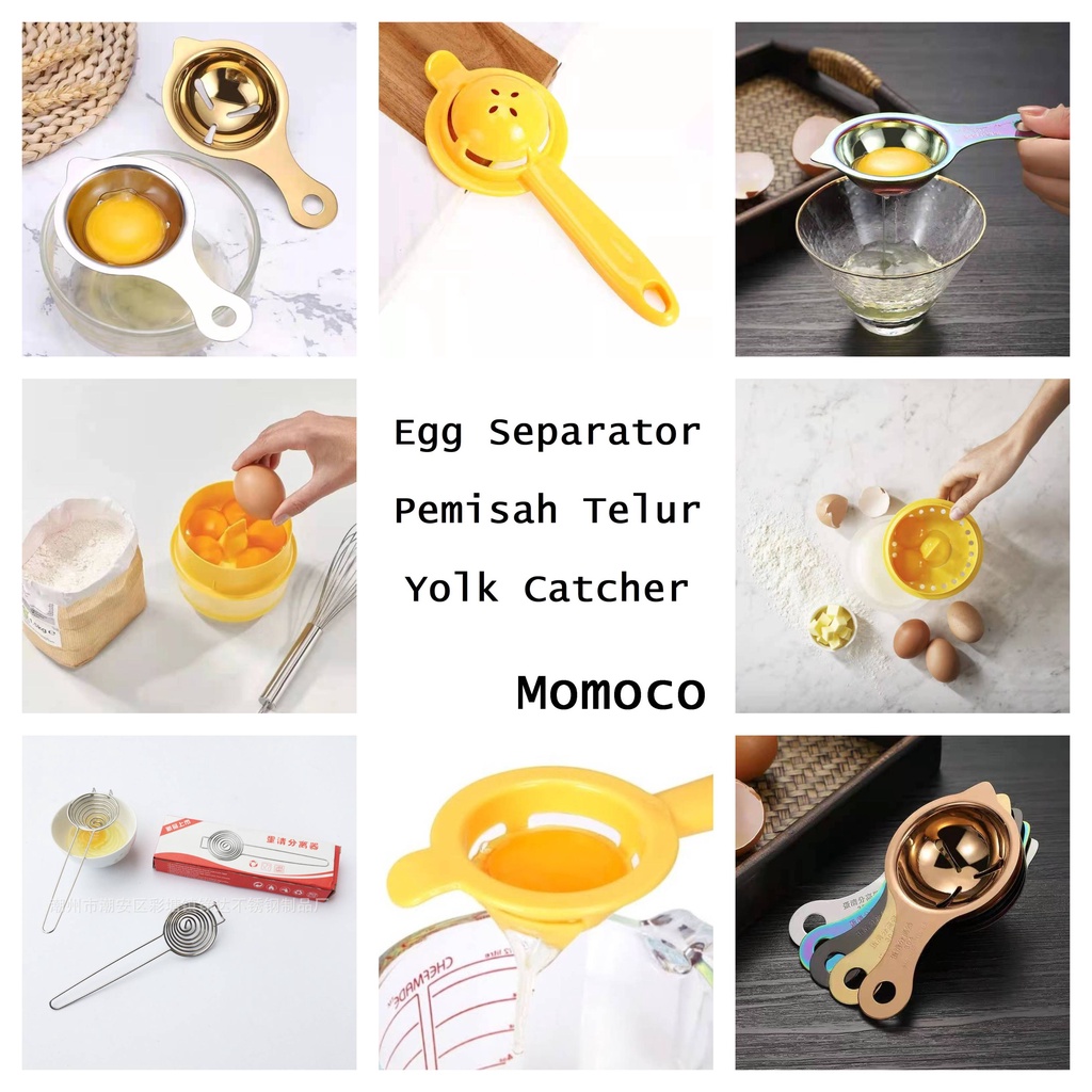 Jual Egg Separator Bowl Pemisah Kuning Telur Egg Yolk Separator Catcher ...
