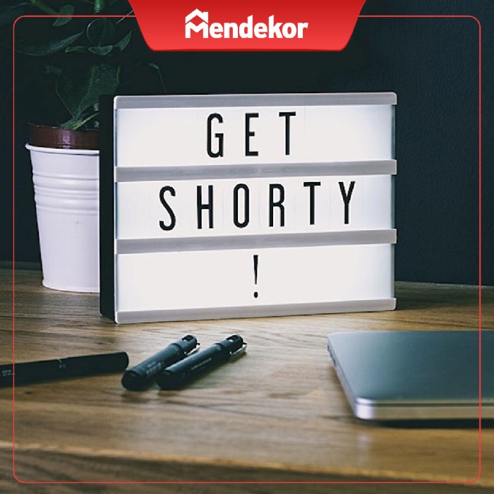 Jual Gora A4 Lightbox Cinema Light Led Neon Box Portable Lampu Putih ...