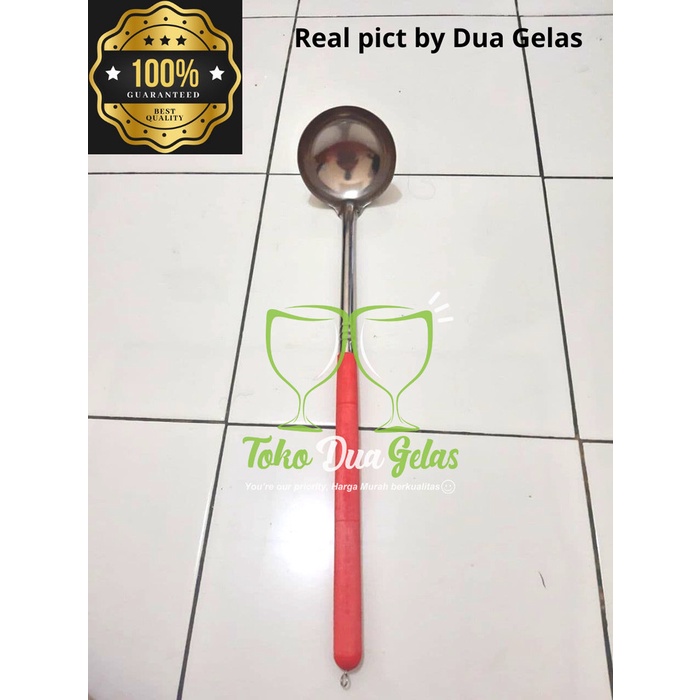 Jual [Peralatan Makan] Irus Sendok Centong Kuah Bakso Baso Sayur ...