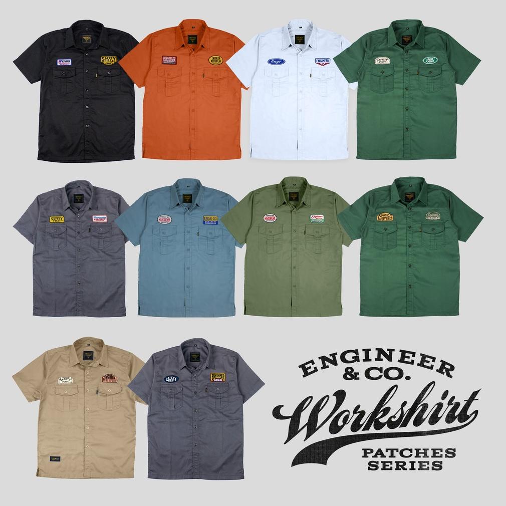 Jual Workshirt - SERI KEMEJA PENDEK / Baju Kerja Lapangan Unisex by ...