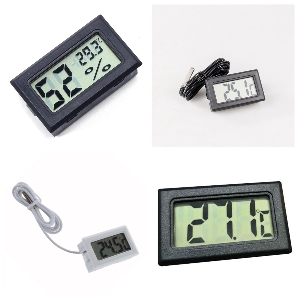 Jual Digital Thermometer Temperatur Suhu Ruangan - Black | Shopee Indonesia