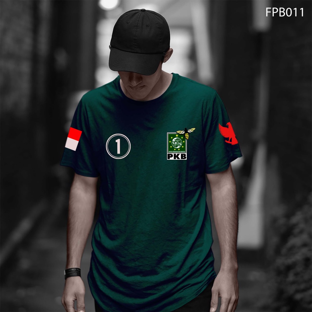 Jual Kaos Partai PKB Terbaru Baju Partai PKB Partai Kebangkitan Bangsa ...