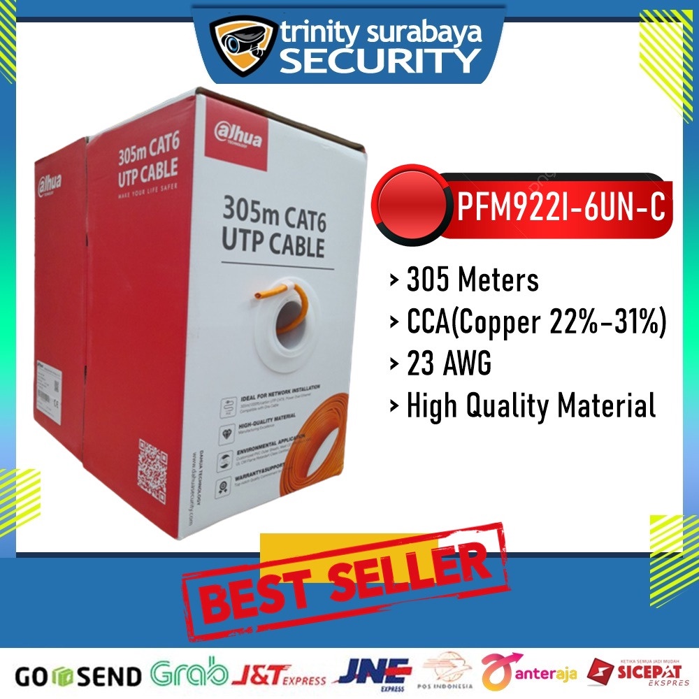 Jual Kabel LAN Cat6 DAHUA DH-PFM922I-6UN-C | Shopee Indonesia