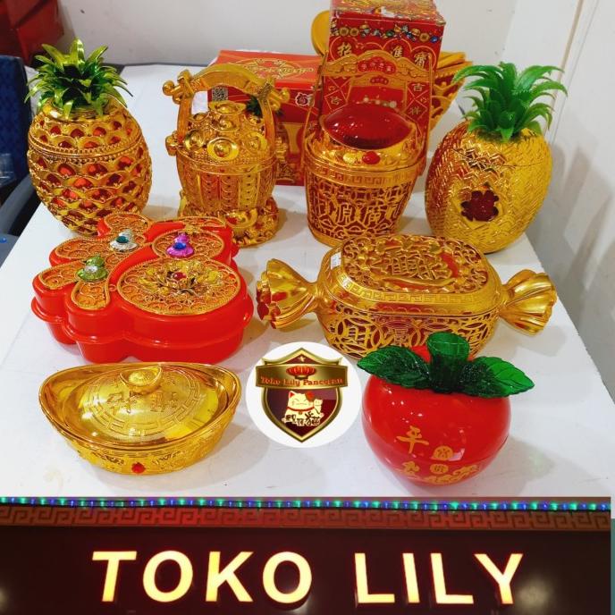 Jual Toples Permen / Tempat Permen Coklat / Toples Imlek | Shopee Indonesia