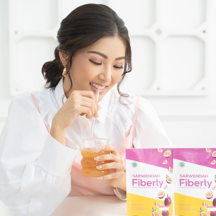 Jual SARWENDAH FIBERTY BPOM HALAL / SARWENDAH FIBER HEALTHY MINUMAN ...