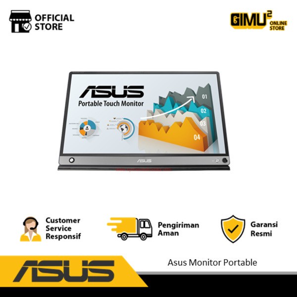 Jual Asus Monitor Portable [MB16AMT-USB-USBC-MICRO-HDMI-FHD-15,6 ...