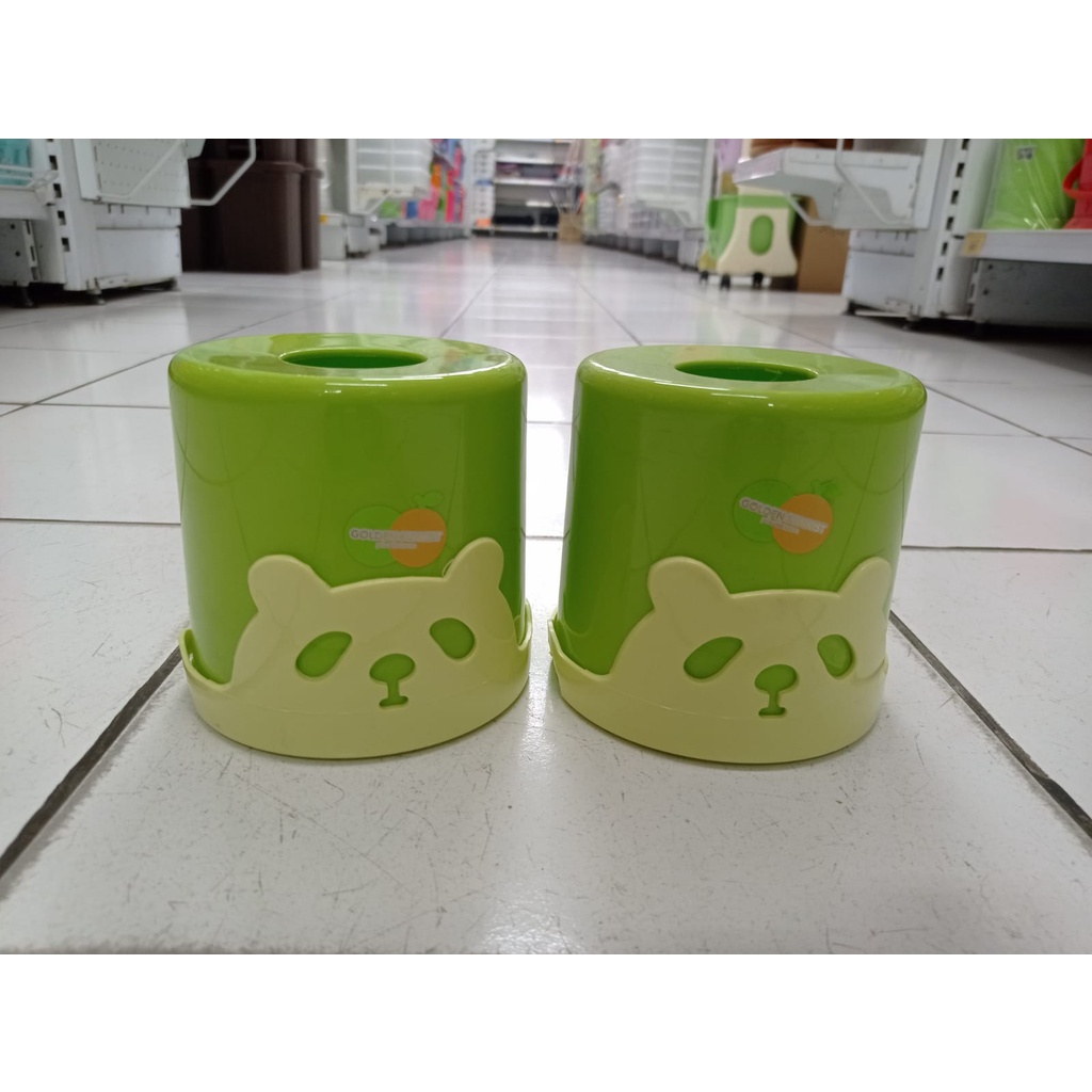 Jual Golden Sunkist Tempat Tissue Bulat Hijau TTB 1043H - Tempat Tisu ...