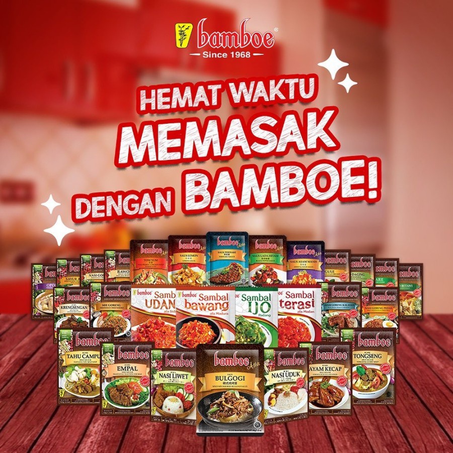 Jual Bamboe Export Bumbu Instan All Varian | Shopee Indonesia