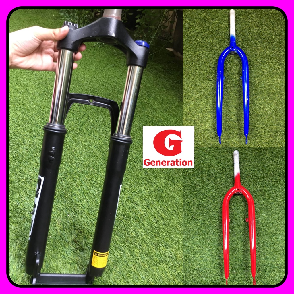Jual Fork Garpu Sepeda MTB BMX Uk 16 , 18 , 20 , 24 , 26 inch | Shopee ...