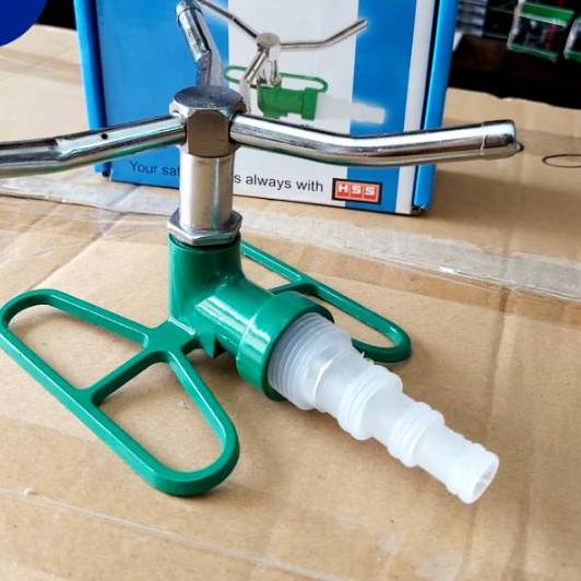 Jual Semprotan Putar Taman Rotary Sprinkler Springkel Springkler 3 Kaki ...