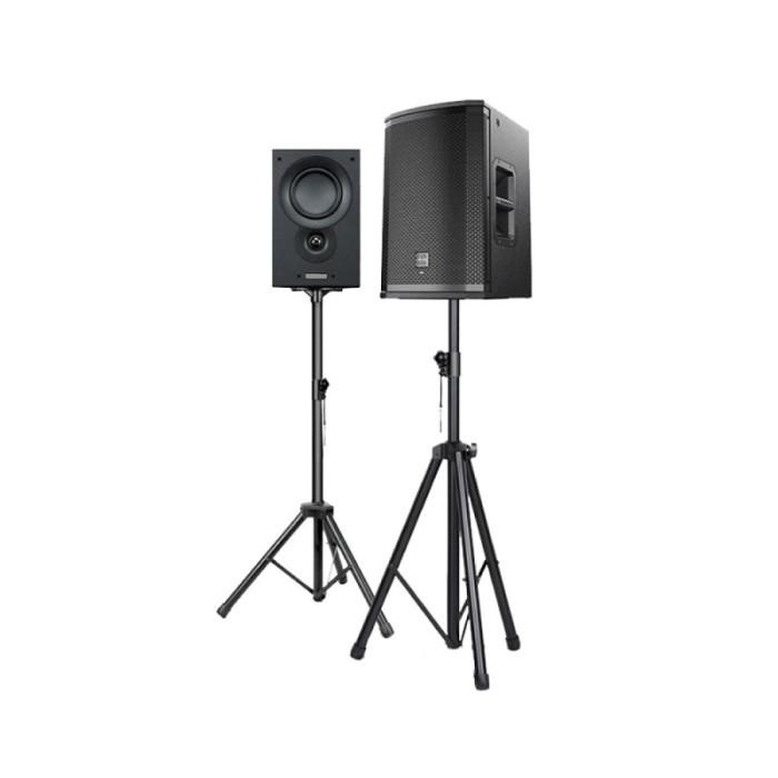 Jual Stand Speaker Tripod kualitas bagus kokoh kuat besi tebal OXIMUS R300 | Shopee Indonesia