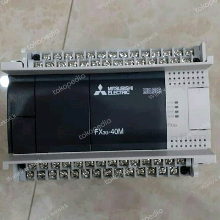 Jual Mitsubishi Fx Series Fx3G-40Mr/Es-A Compact Series Mitsubishi Plc ...