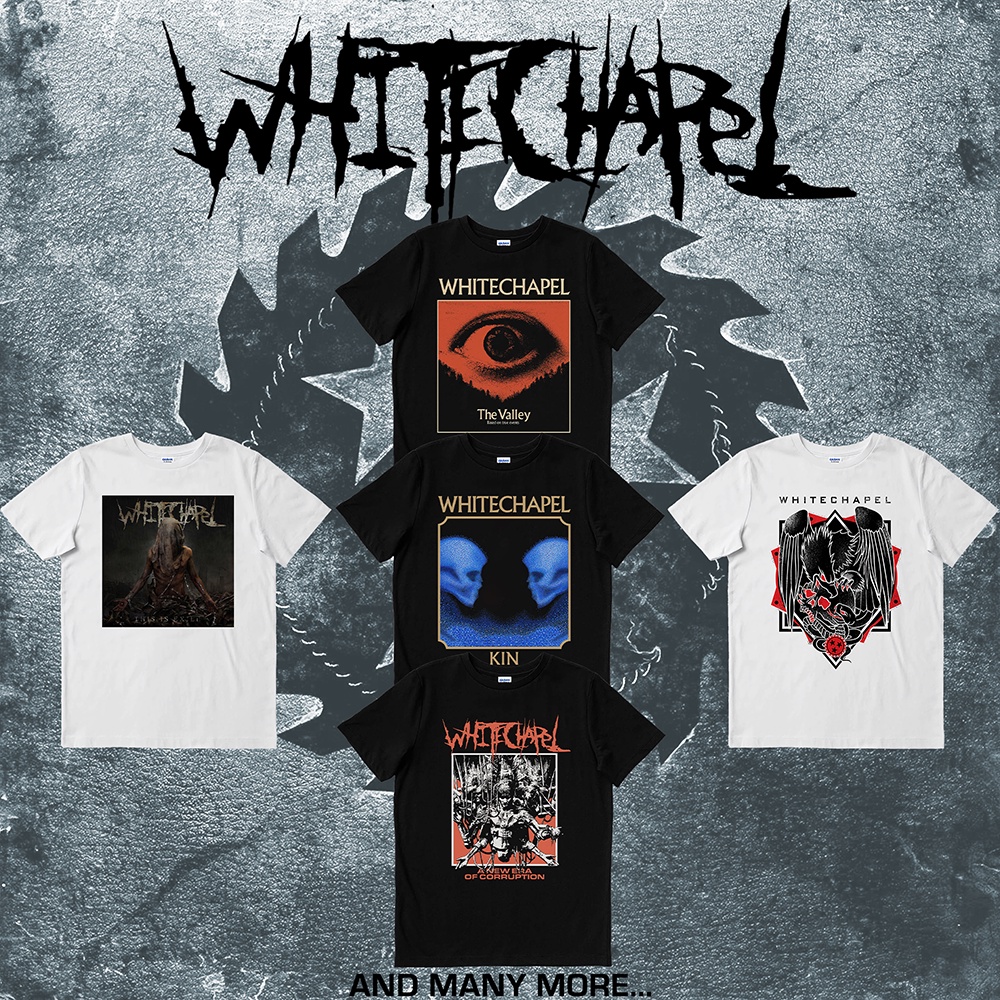 Jual WHITECHAPEL | T-SHIRT BAND | DEATHCORE | MERCHANDISE | Shopee ...
