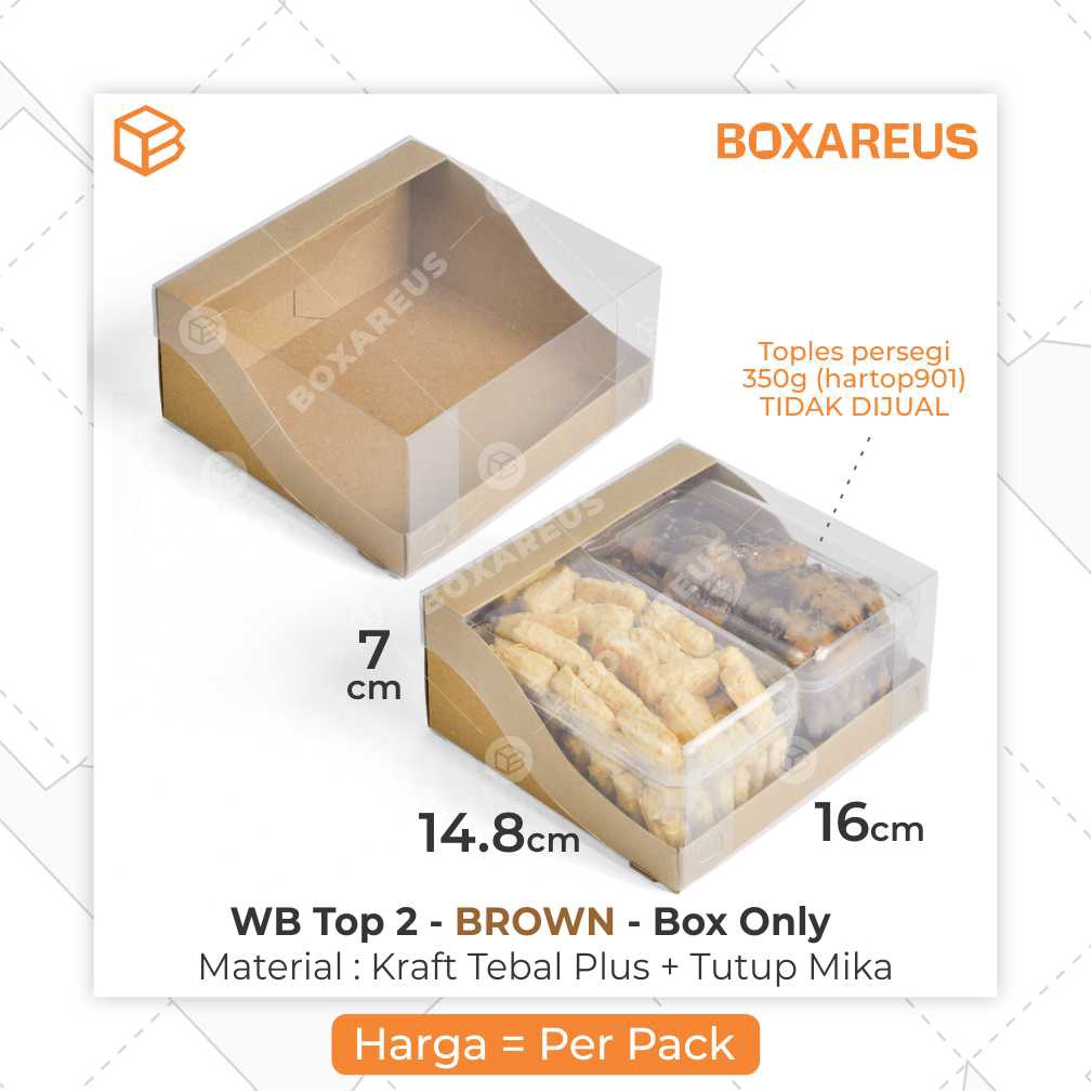 Jual Box Mika Kotak Hampers Dus Kue Kering Parcel Box Toples | WB TOP 2 ...