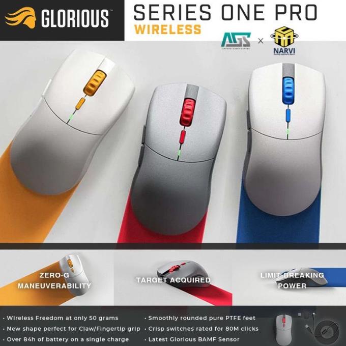 Jual Glorious Series ONE PRO Hyperlight Optical Wireless - Gaming Mouse ...