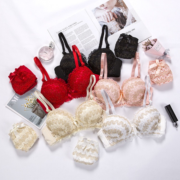 Jual Bra Set Tanpa Kawat yang Fleksibel Sangat Nyaman untuk Aktivitas ...