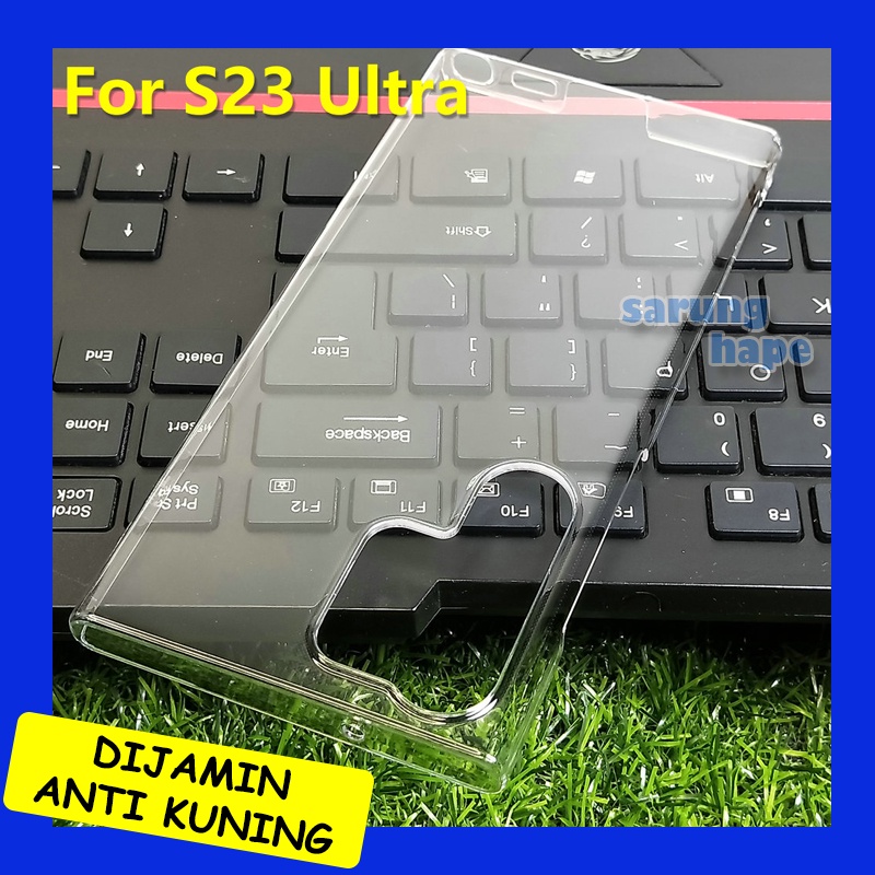 Jual Samsung S23 Ultra - Mika Transparan Clear Hard Case Hardcase ...