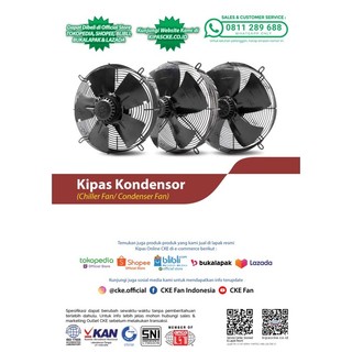 Jual Kipas chiller 10 Inch 220 v Kipas Kondensor Axial Fan Condensor ...