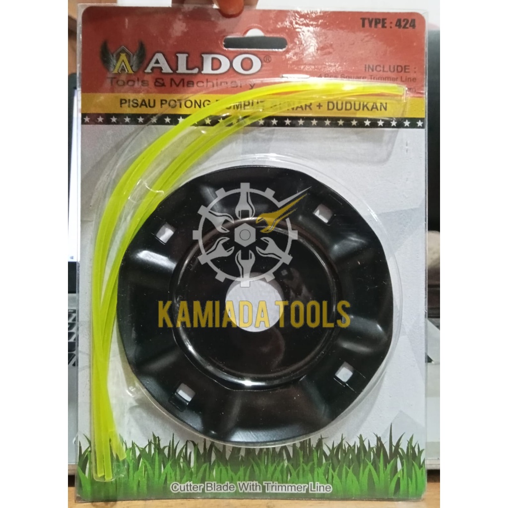 Jual Pisau Potong Rumput Senar + Dudukan ALDO/ALDO Senar Nylon Potong ...