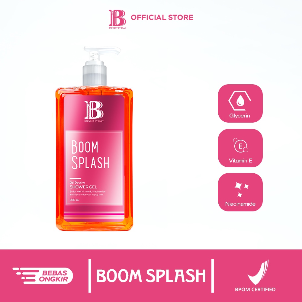 Jual Brought by Billy Sabun mandi BBB Boom Splash Body Wash I Shower ...