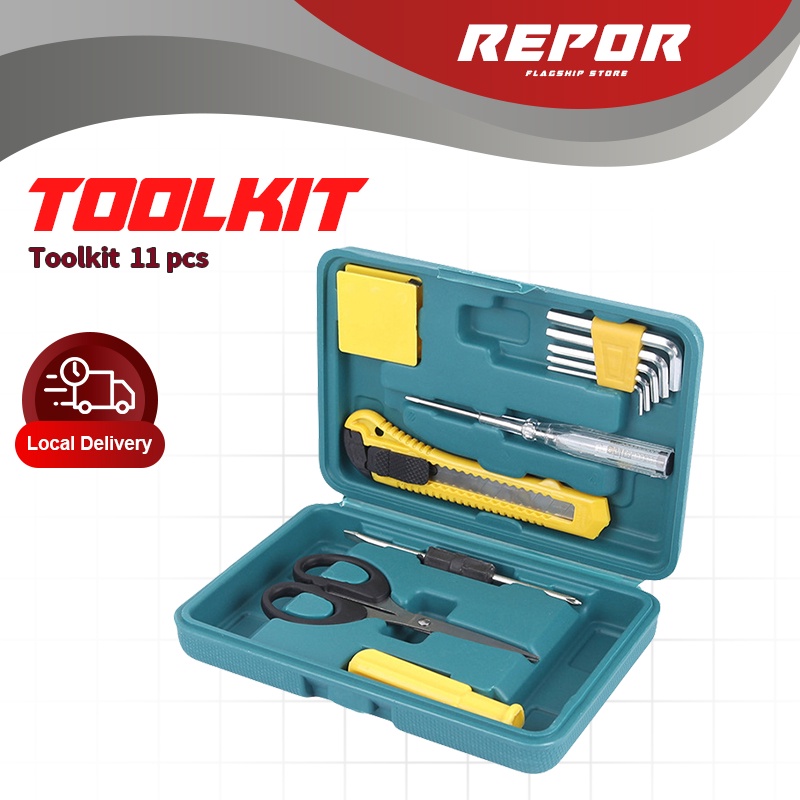 Jual TOOL KIT 11 PCS Kunci Shock Set alat kunci pas | Shopee Indonesia
